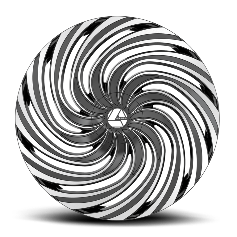 AZA-535 | Gold, Chrome & Machined Wheels in 5-Lug Fitments