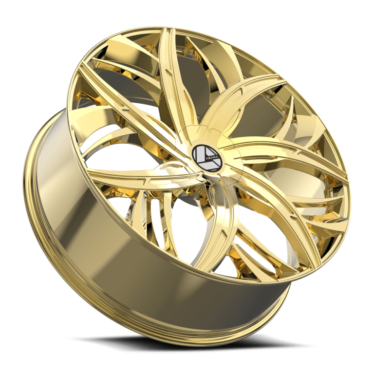 AZA-541 Wheels | Gloss Black, Gold & Machined Finishes