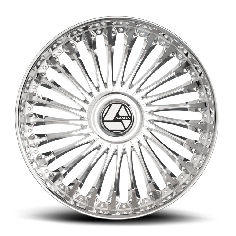 AZX 103 | Chrome & Gloss Black Finishes Stylish Big Rims