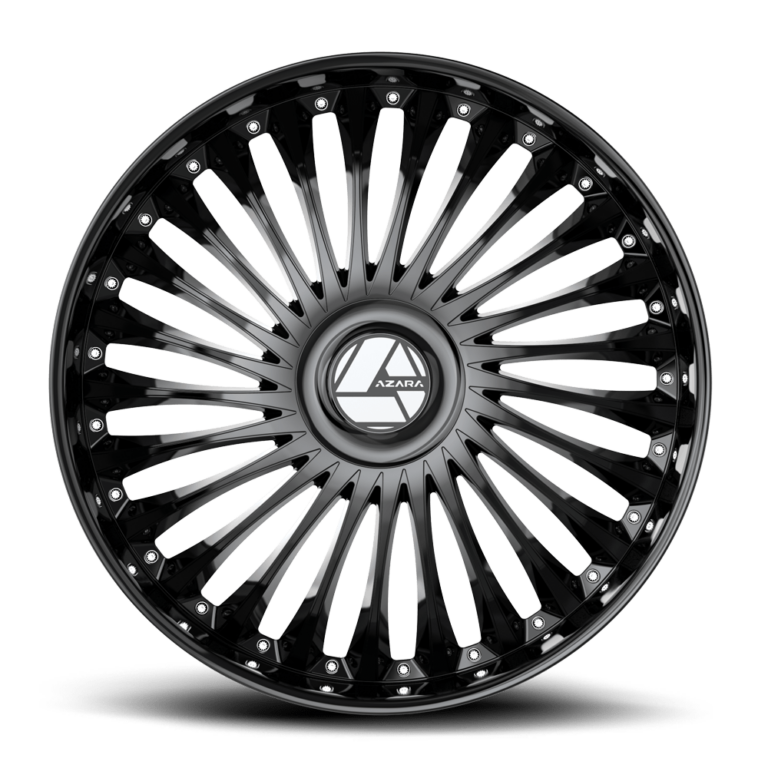 AZX 103 | Chrome & Gloss Black Finishes Stylish Big Rims